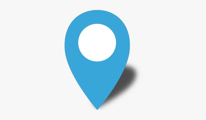 Current Locations - Location Icon Blue Vector PNG Image | Transparent ...