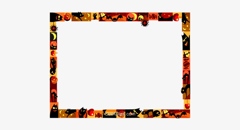 Download Halloween Frame - Halloween Picture Frame Png | Transparent ...
