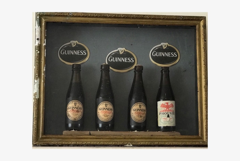 Vintage Guinness Bottle Display - Guinness PNG Image | Transparent PNG ...