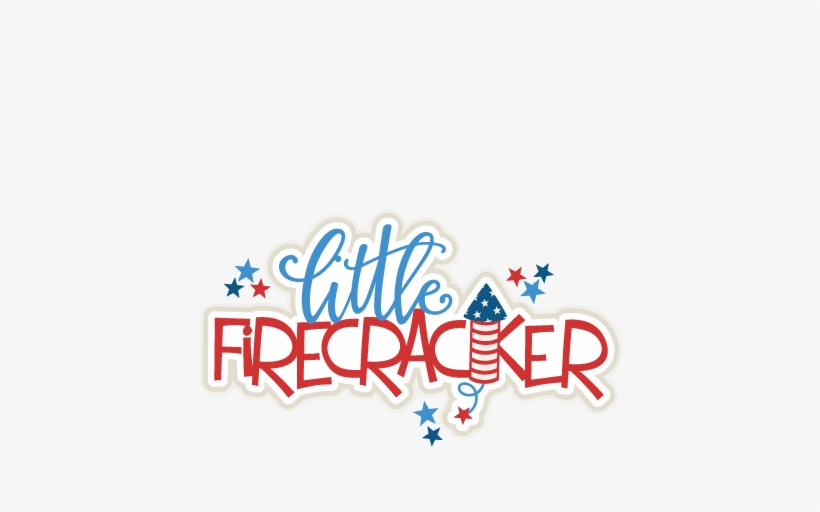 Download Little Firecracker Title Svg Scrapbook Cut File Cute ...