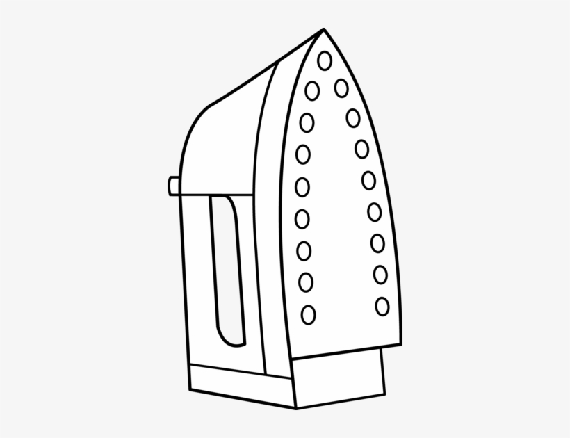 Clothing Iron Line Art - Iron Line Art PNG Image | Transparent PNG Free ...