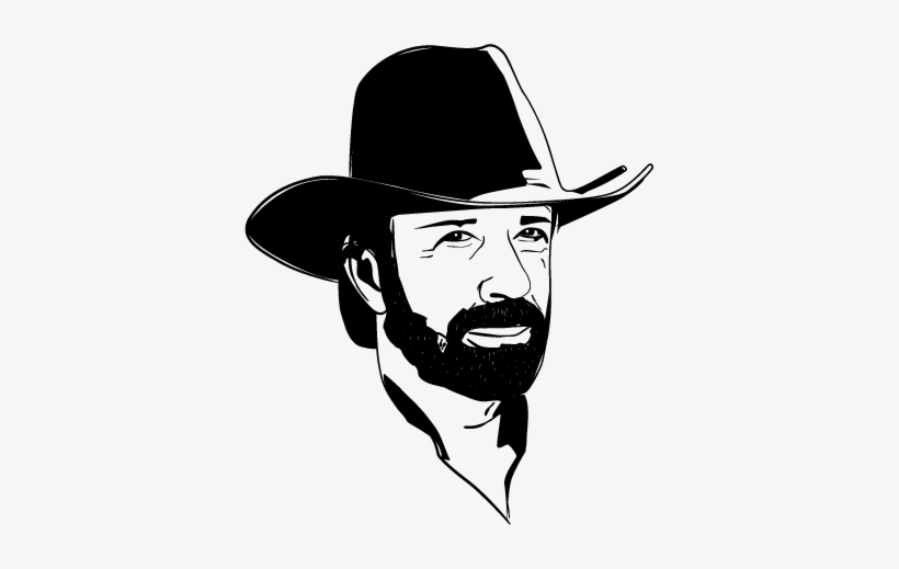 Download Chuck Norris Wall Sticker - Chuck Norris Png | Transparent PNG ...