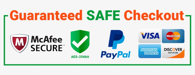 Download Secure Checkout - Guarantee Safe Checkout 2018 | Transparent ...
