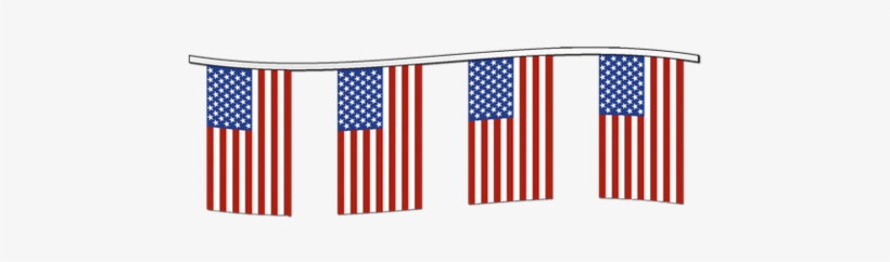 Supreme Cloth American Flag Pennant Line - Spj: Usa Flag String 34 Feet ...