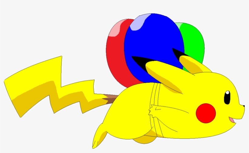 Download Pikachu - Flying Pikachu Png | Transparent PNG Download | SeekPNG