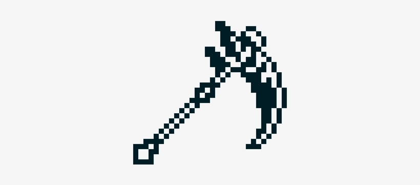 Scythe - Pixel Art PNG Image | Transparent PNG Free Download on SeekPNG