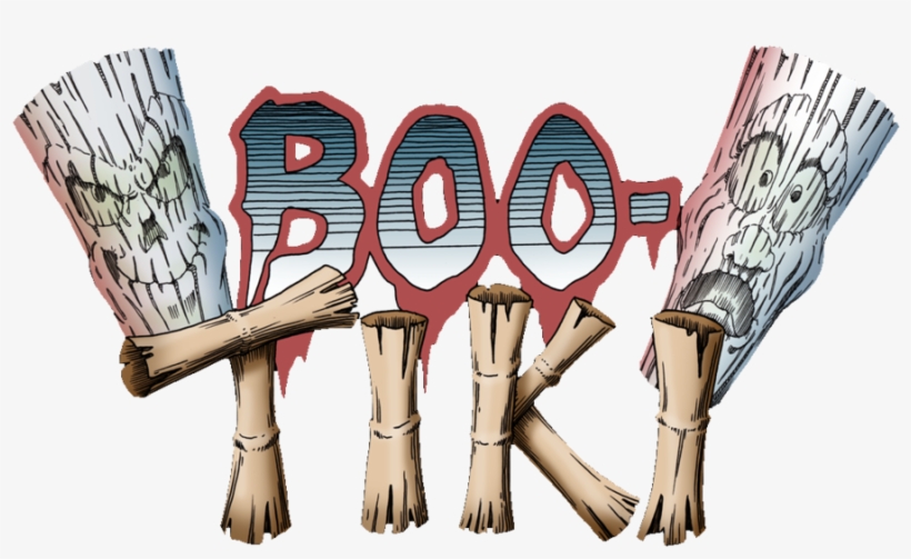 Boo-tiki Logo, Monster Tiki Mugs - Tiki Boo PNG Image | Transparent PNG ...