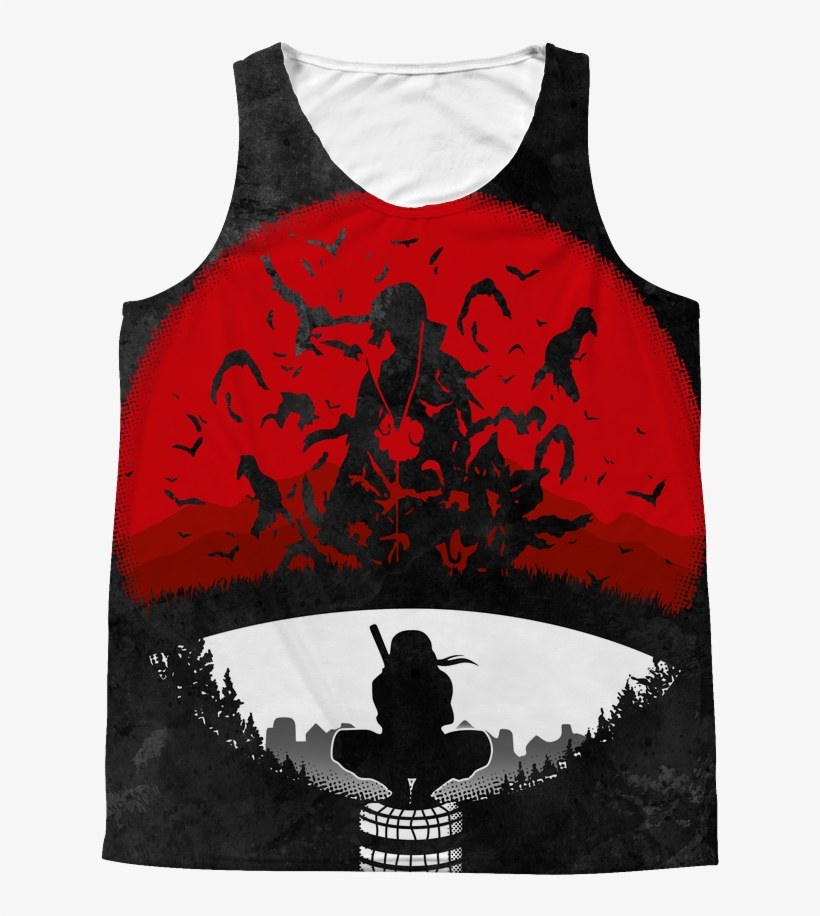 Itachi Red Sun - Itachi Uchiha PNG Image | Transparent PNG Free ...