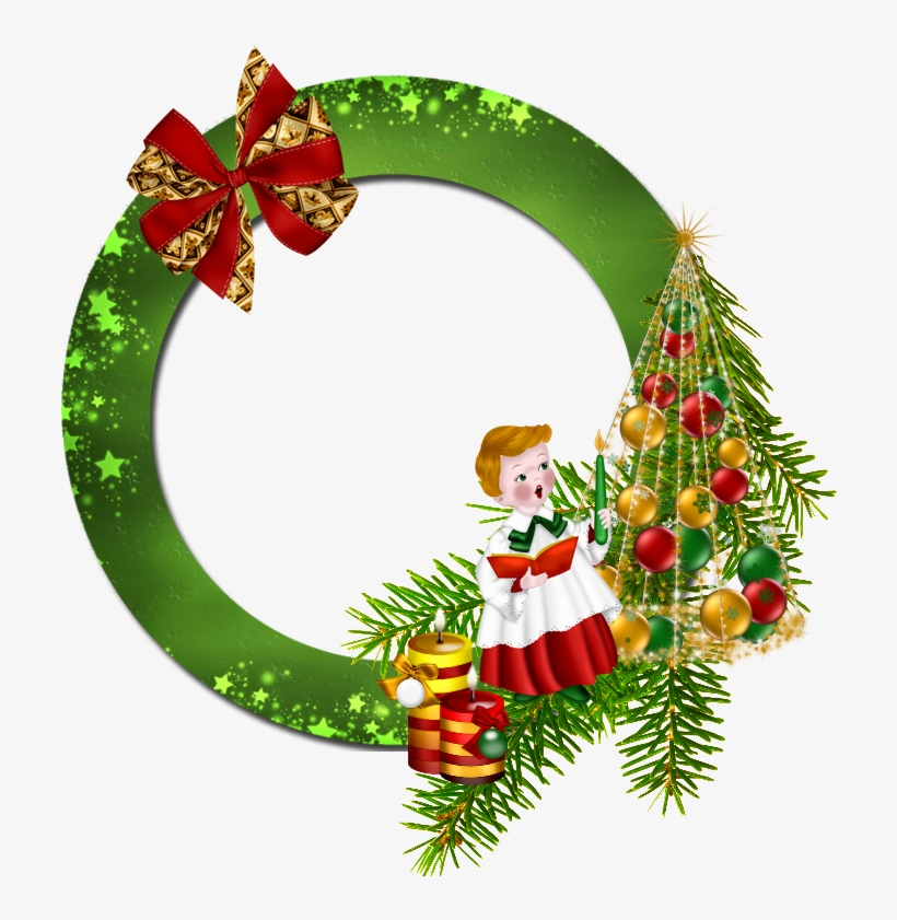 Download Circle Frame Christmas Png | Transparent PNG Download | SeekPNG
