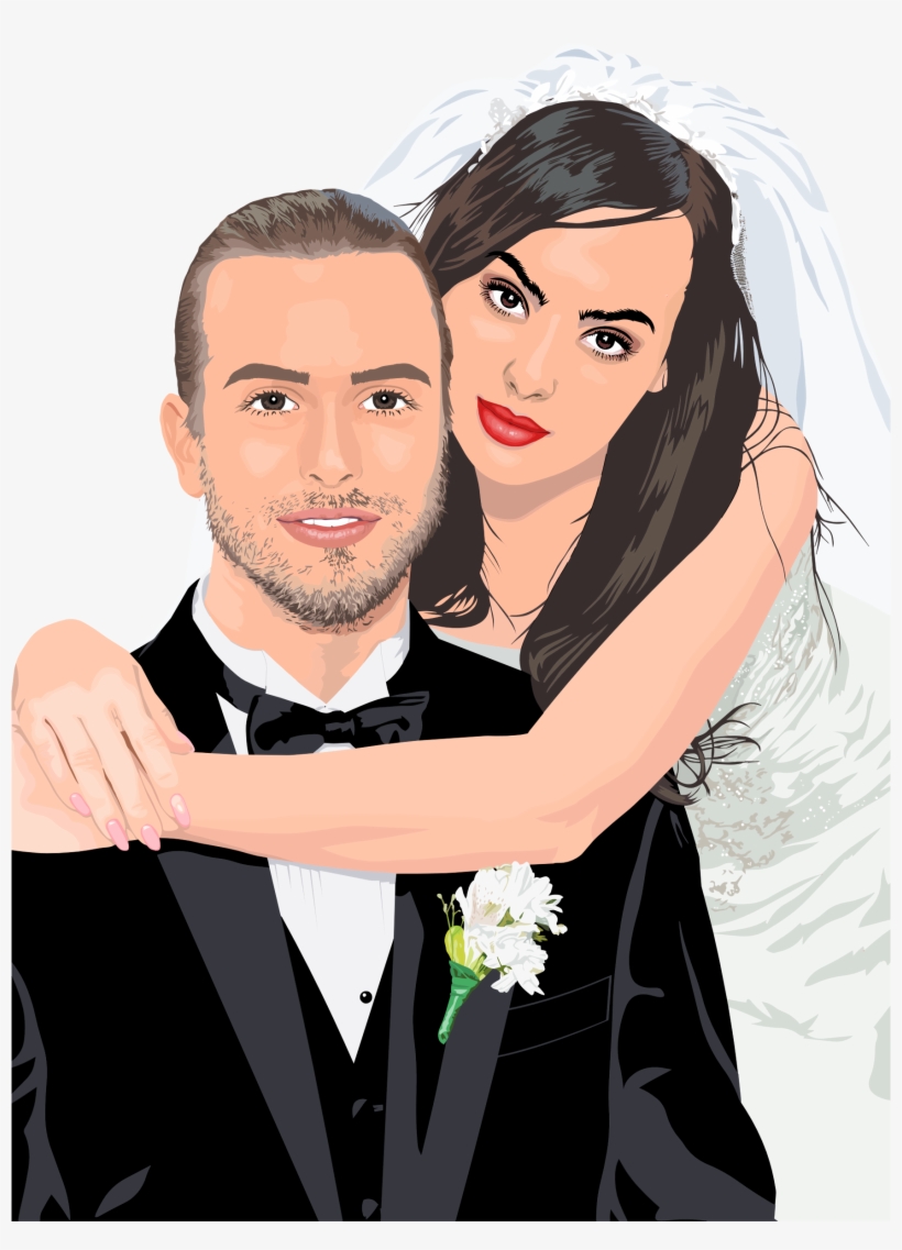 This Free Icons Png Design Of Bride And Groom Wedding PNG Image ...