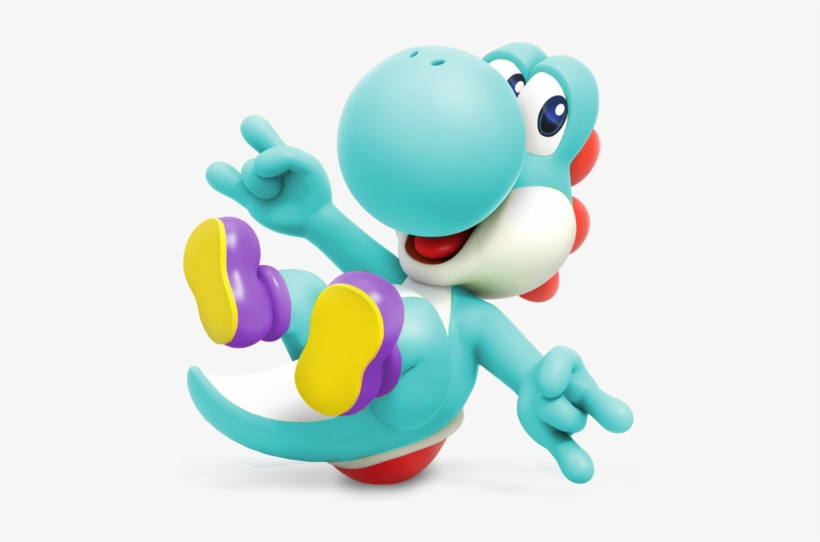 Blue Yoshi Png