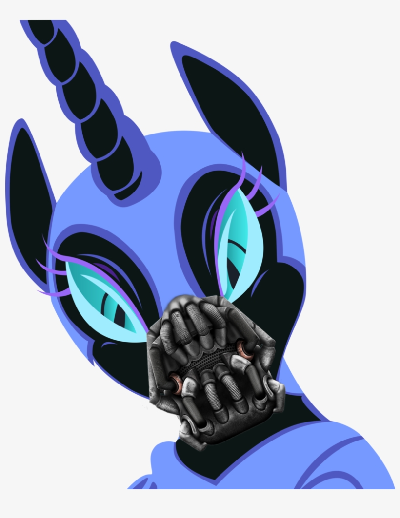 Bane, Mask, Nightmare Moon, Safe, Solo, The Dark Knight - Princess Luna ...