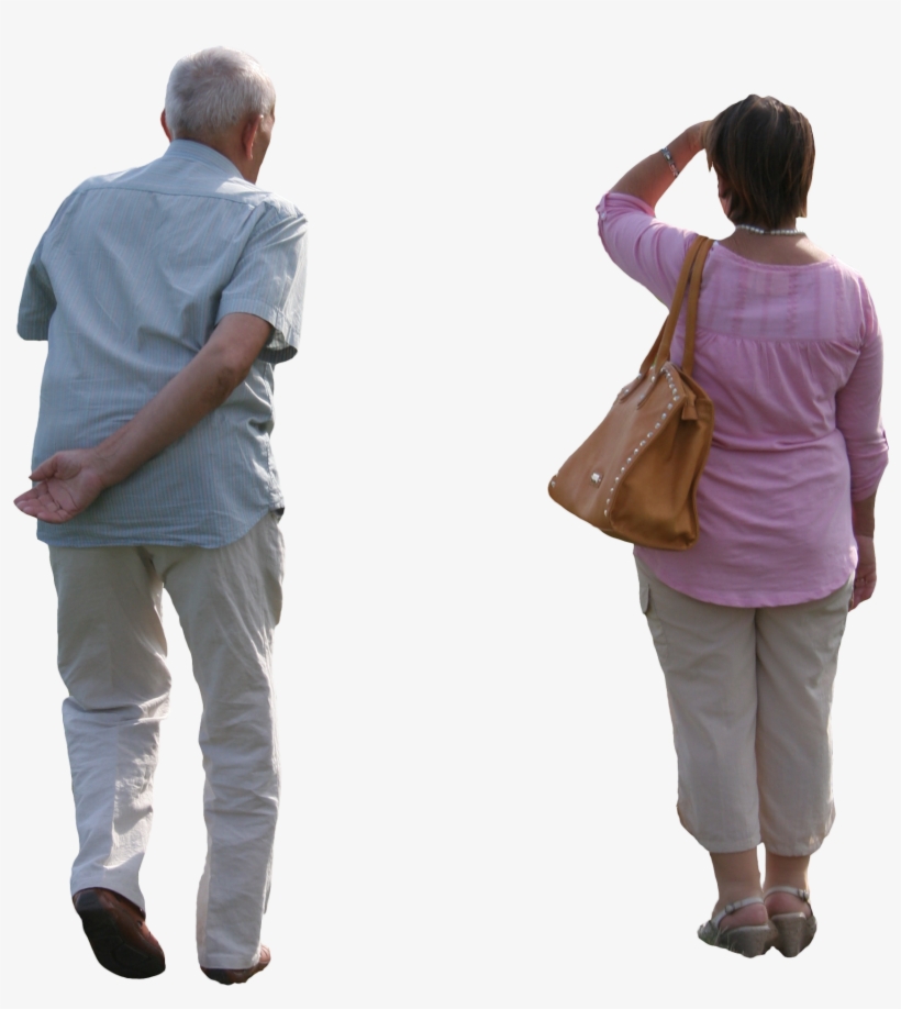 2d People - Cut Out People From Behind PNG Image | Transparent PNG Free ...