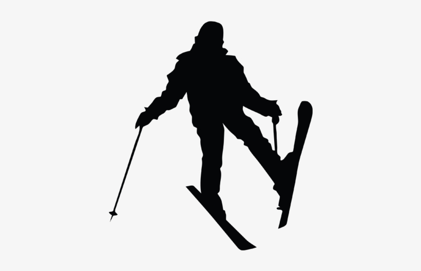 Skier Black 2 - Skiing PNG Image | Transparent PNG Free Download on SeekPNG