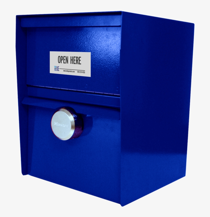 Large Secure Unmanned Locking Drop Box - Box PNG Image | Transparent ...