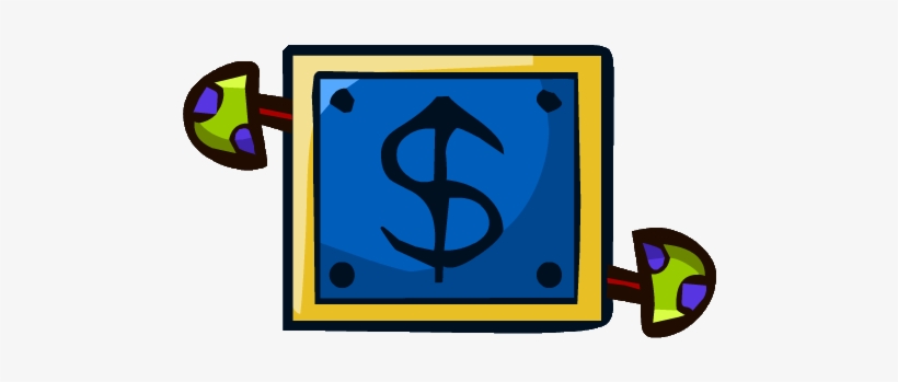 Blue Mushroom Coin Box - Sign PNG Image | Transparent PNG Free Download ...