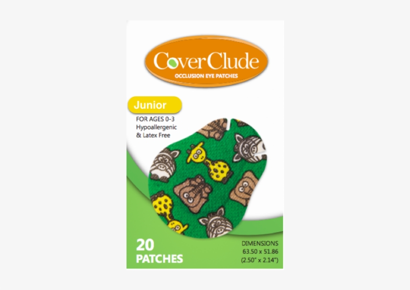 Coverclude Eye Patch Junior - Opticlude Eye Patch Junior PNG Image ...