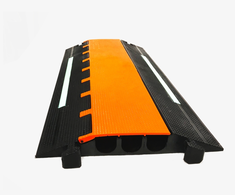 Three Channel, 2" Heavy Duty Cable Guard, Glow - Trampoline PNG Image ...