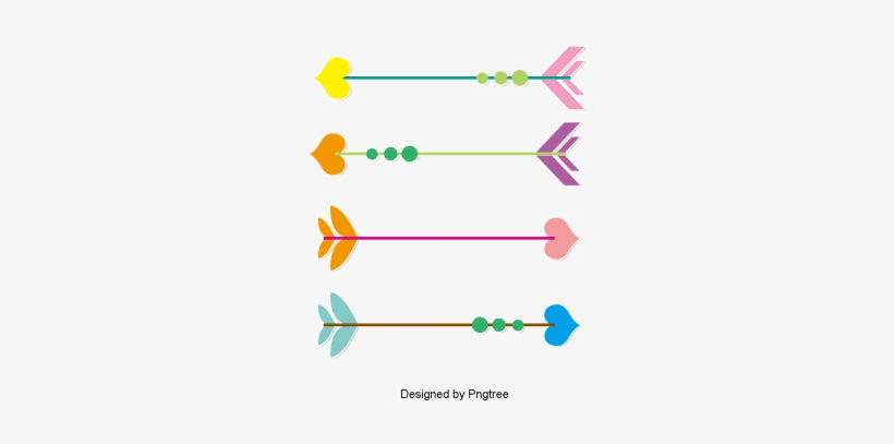 Simple Cartoon Direction Arrow Design, Simple, Direction, - Portable ...