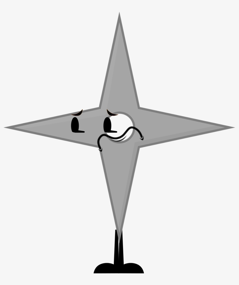 Ninja Star New Pose - Ninja Star Object Shows PNG Image | Transparent ...