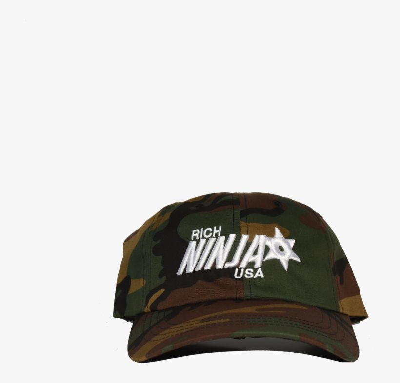 Rich Ninja Star Dad Hat Camo PNG Image | Transparent PNG Free Download ...