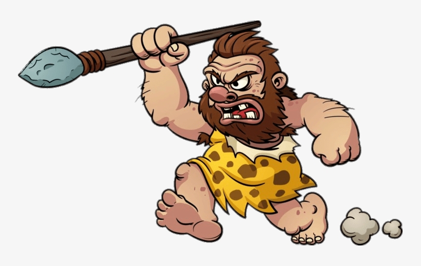 People - Cavemen - Cartoon Caveman PNG Image | Transparent PNG Free ...