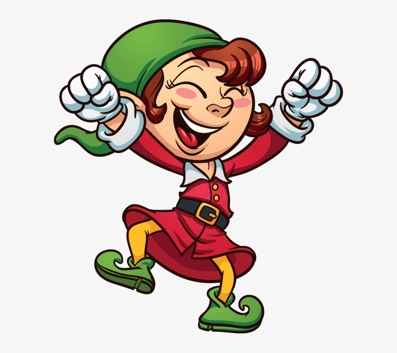 Elf - Christmas Elves Cartoon PNG Image | Transparent PNG Free Download ...