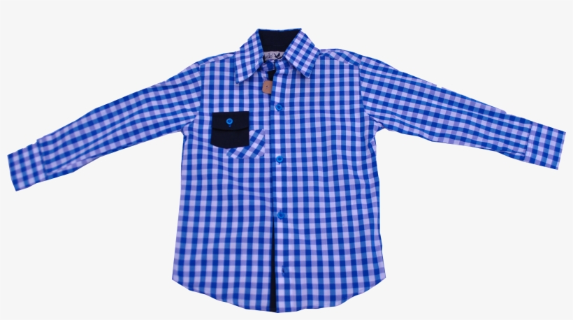 Camisa Cuadros Azul Rey PNG Image | Transparent PNG Free Download on ...
