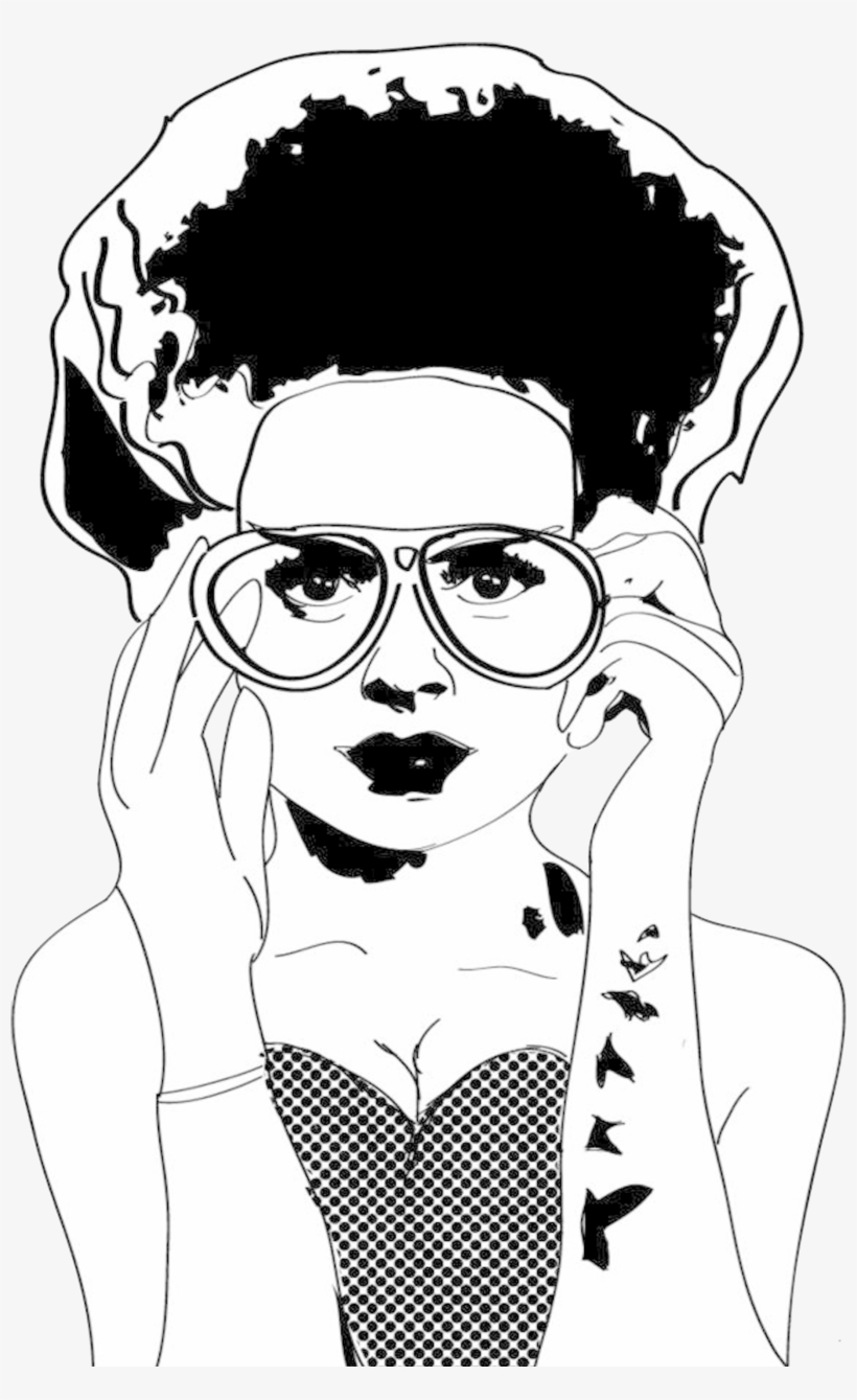 Modern Day Bride - Bride Of Frankenstein Png PNG Image | Transparent ...