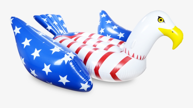 Bald Eagle American Flag Pool Float By Mimosa Inc - Inflatable Pool ...
