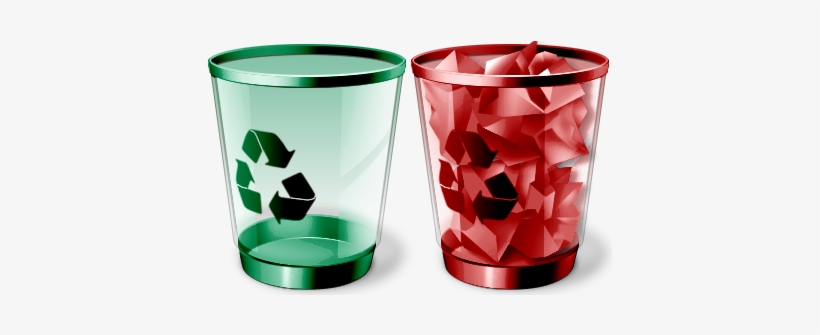 Best Free Recycle Bin Icon Clipart - Red Recycle Bin Icon PNG Image ...