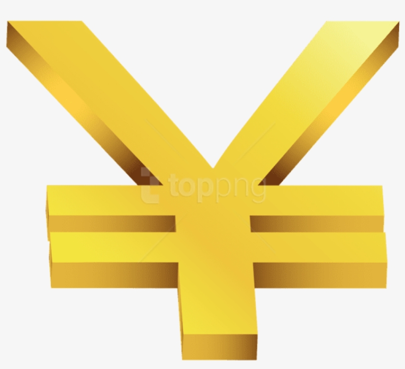 Download Gold Japanese Yen Transparent Png Clip Art Image - Portable ...