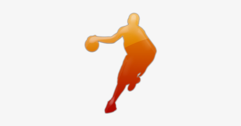 Original Size Is 420 × 420 Pixels - Basketball Player Logo Transparent ...