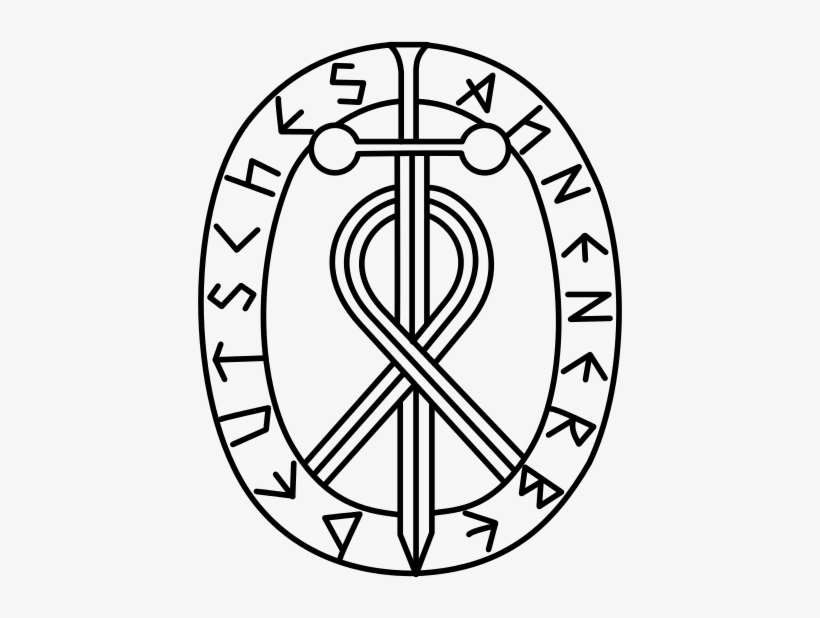 Download Ahnenerbe-nazi Occult Division Of The Ss - Ahnenerbe Logo ...