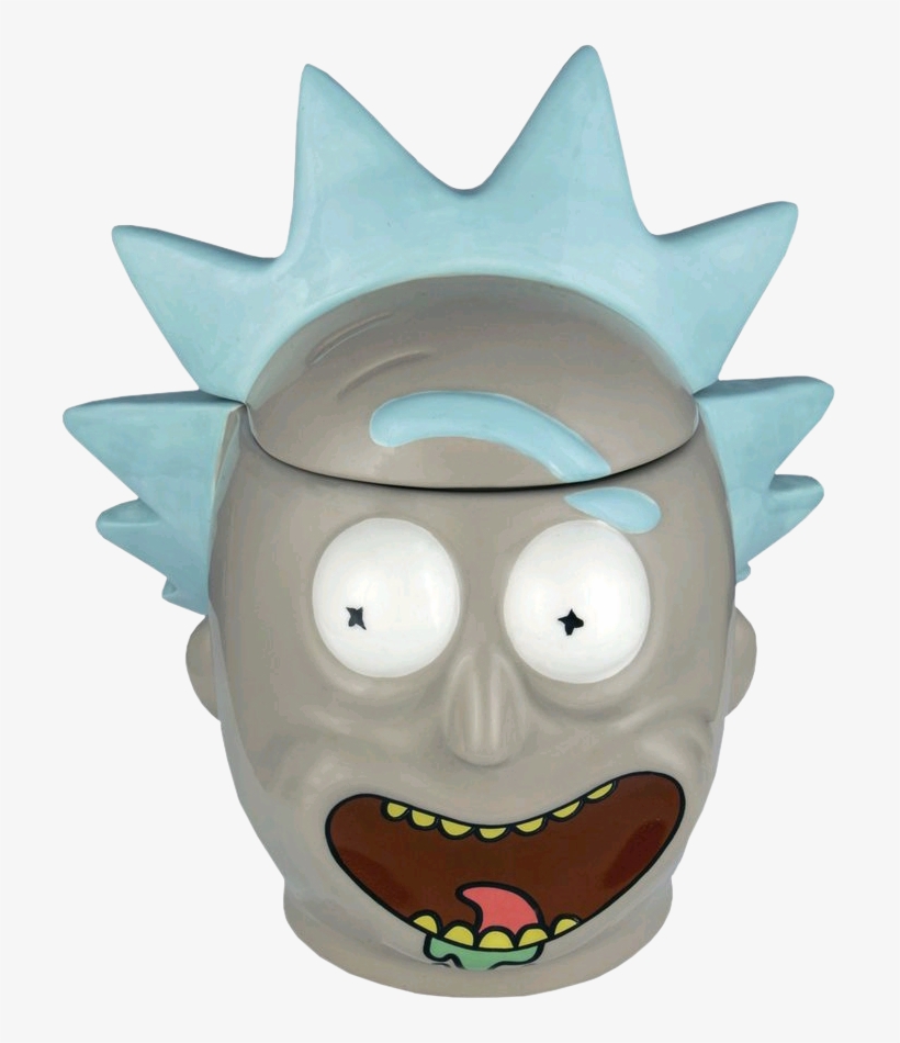 Rick - Rick And Morty Rick 3d Mug With Lid PNG Image | Transparent PNG ...