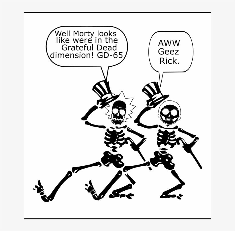 Grateful Dead Dancing Skeleton PNG Image | Transparent PNG Free ...