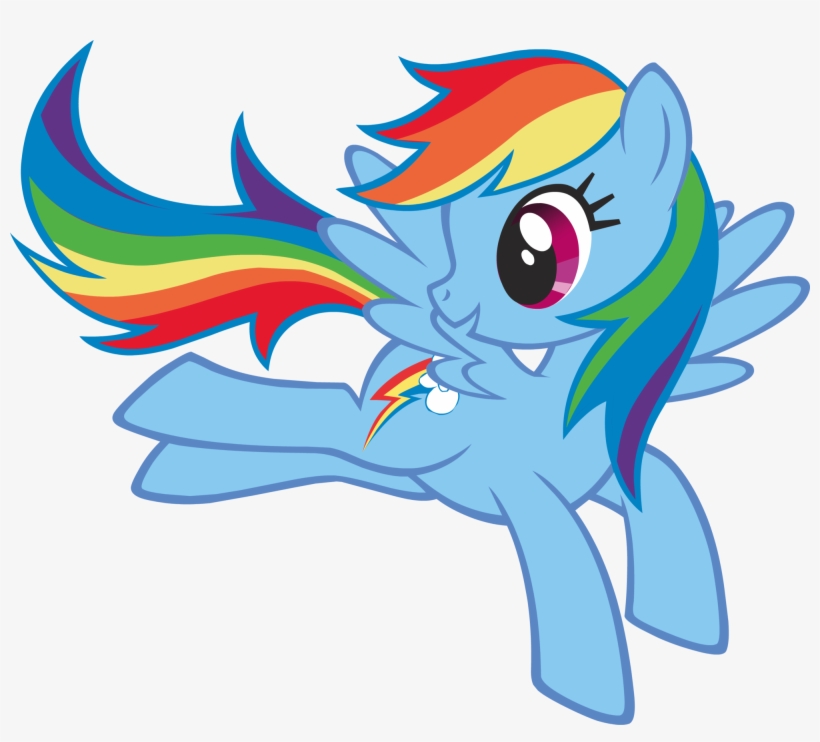 Rainbow Dash Looking Back Png - Little Pony Rainbow Dash PNG Image | Transparent PNG Free ...