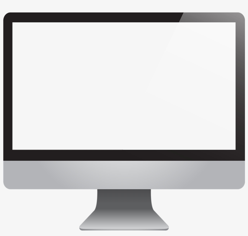 Imac Mock Up - Mockup Screen Png PNG Image | Transparent PNG Free ...