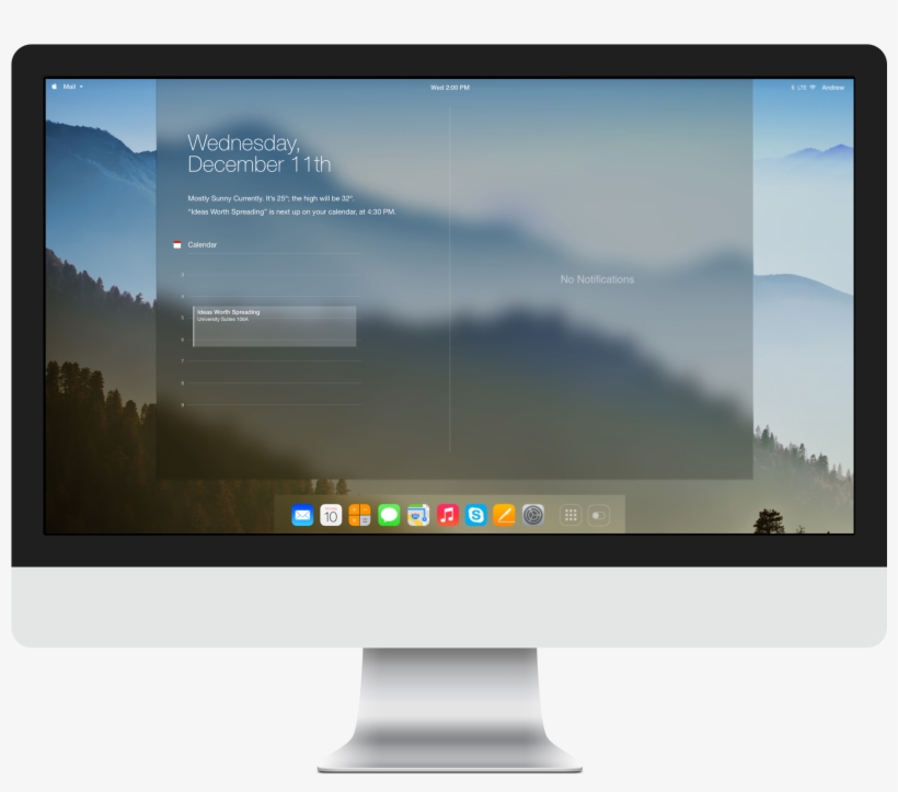 Free Imac 2013 Png - Mac Os Design Concept PNG Image | Transparent PNG ...