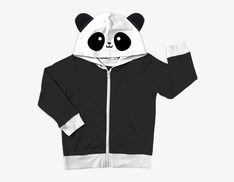 Whistle & Flute Kawaii Panda Hooded Sweatshirt - Hoodie PNG Image ...