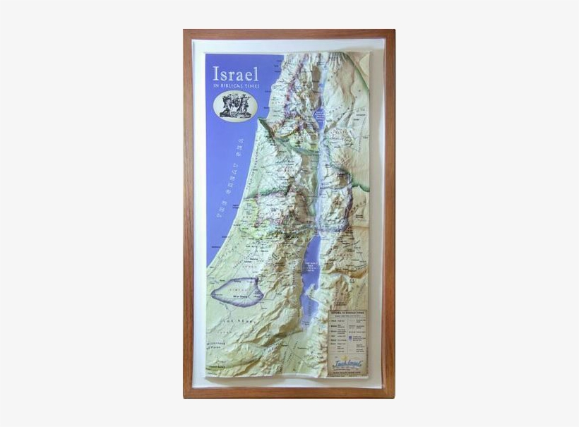 Biblical Israel 3d Map - Mapa 3d Israel PNG Image | Transparent PNG ...
