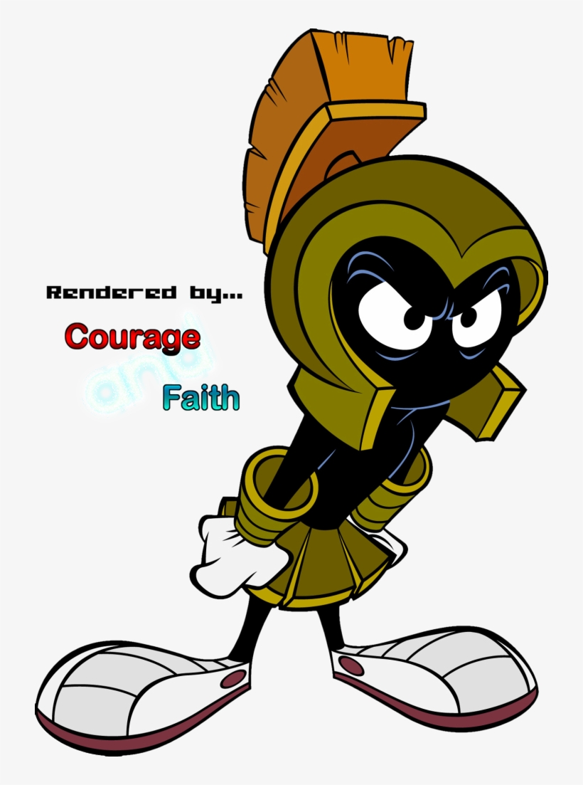 Download Cartoon Renders Story By Courage And Faith - Marvin The ...