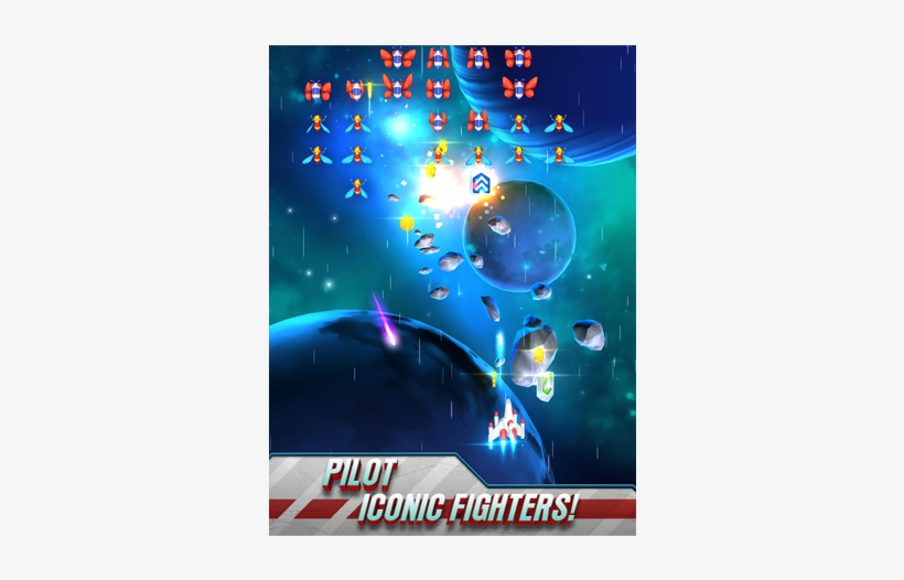 Key Features - Galaga Wars Level 11 PNG Image | Transparent PNG Free ...