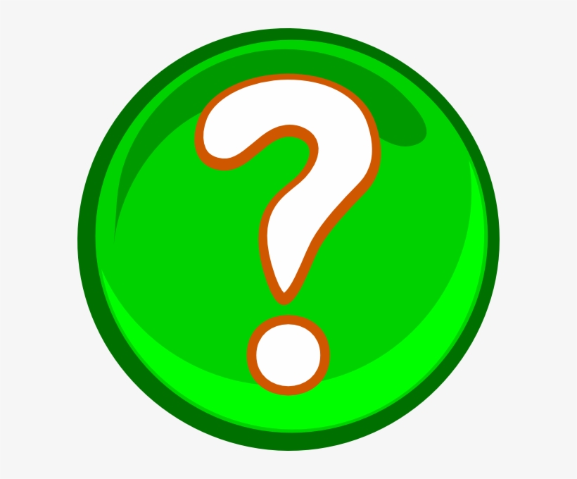 Download Questions Clipart - Green Question Mark Clipart | Transparent ...