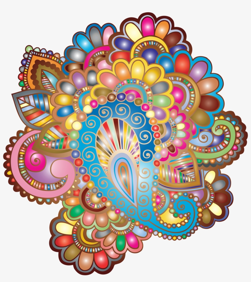 This Free Icons Png Design Of Prismatic Henna Tattoo PNG Image ...