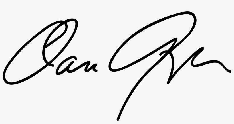 Download Open - Signature In Black Ink Png | Transparent PNG Download ...