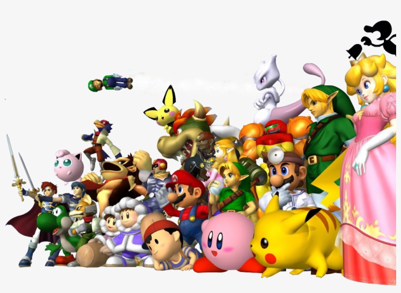 Download Super Smash Bros Png - Smash Bros Melee Png | Transparent PNG ...