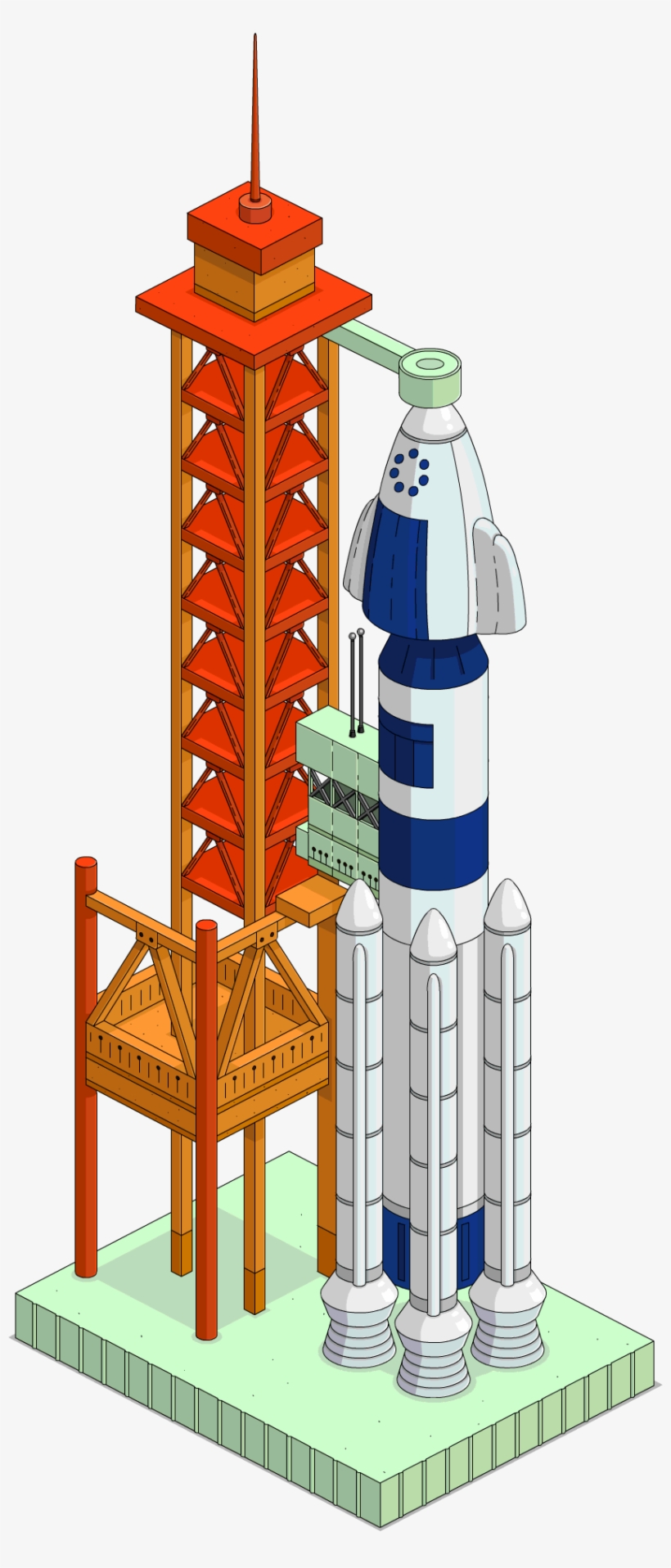 Rocket Launch Pad Clip Art