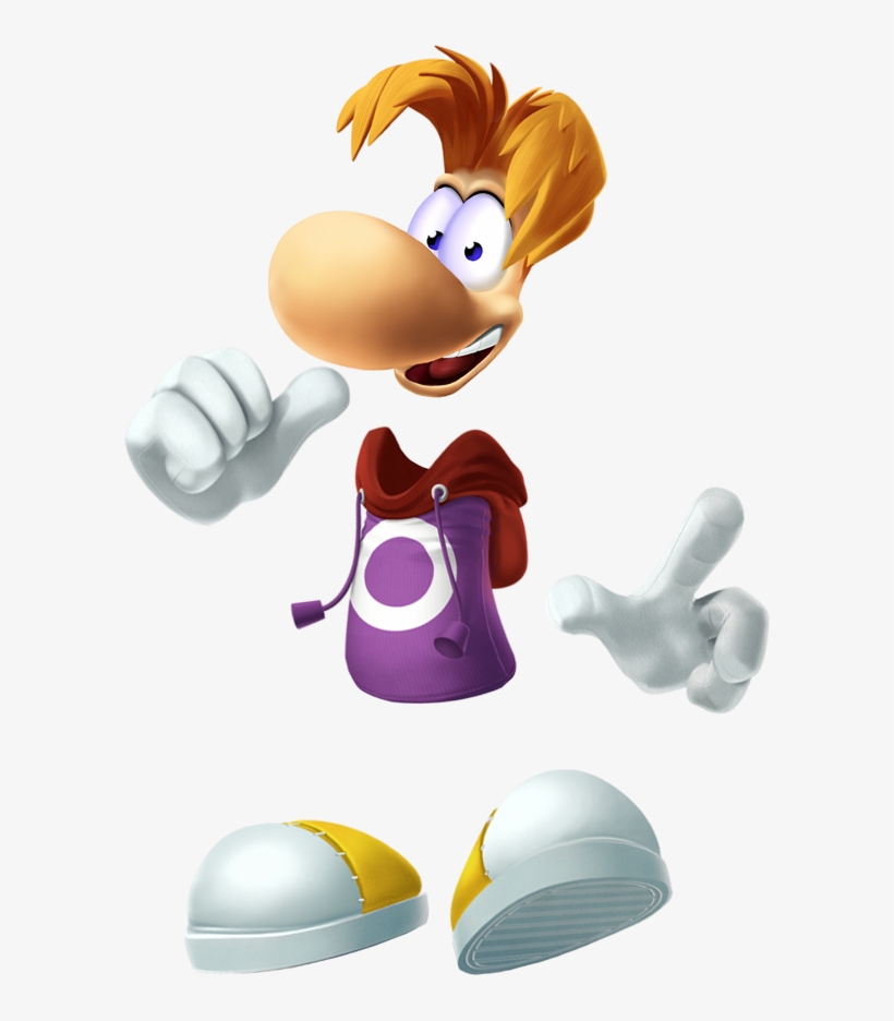 Download Rayman - Thumb - - Rayman Smash Bros Ultimate Render ...