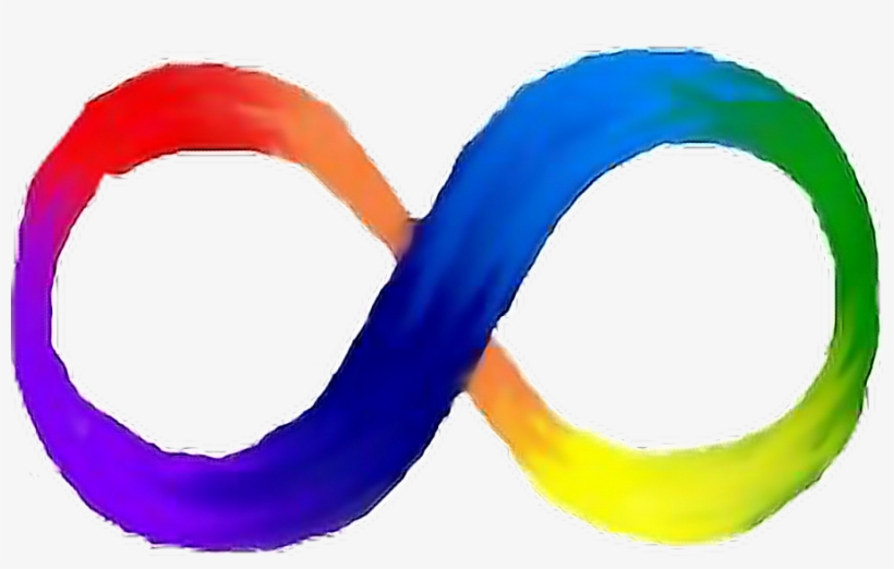 Sign In To Save It To Your Collection - Rainbow Infinity Sign PNG Image ...
